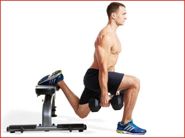 How to do a Bulgarian Split Squat - Old School Labs